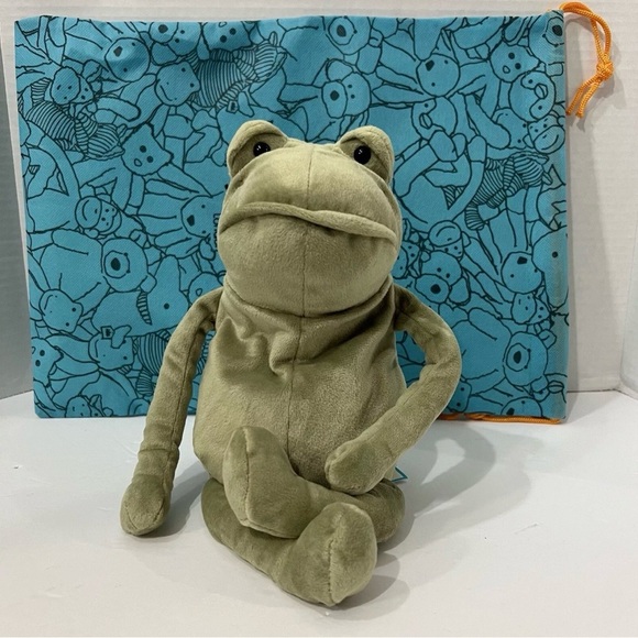 Toys | Jellycat Fergus Frog Heritage 25th Anniversary Limited Edition 8 ...